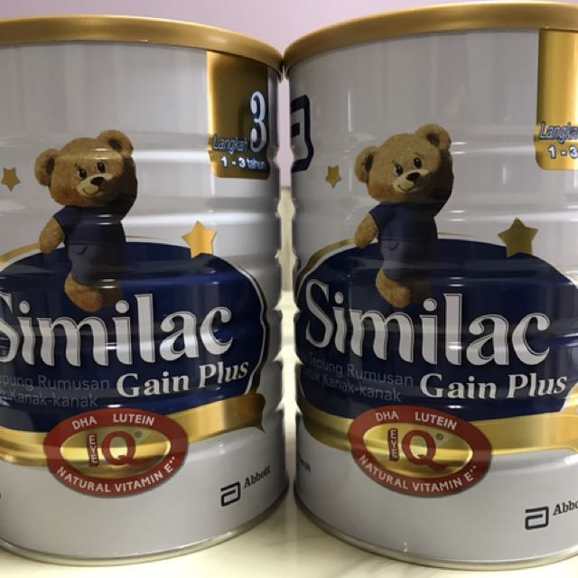 Similac Gain Plus Stage 3 ( Malaysia Version), Babies & Kids, Nursing ...