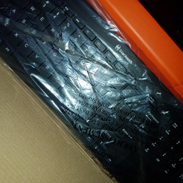 BlackWeb Keyboard, Computers & Tech, Parts & Accessories, Computer Keyboard on Carousell