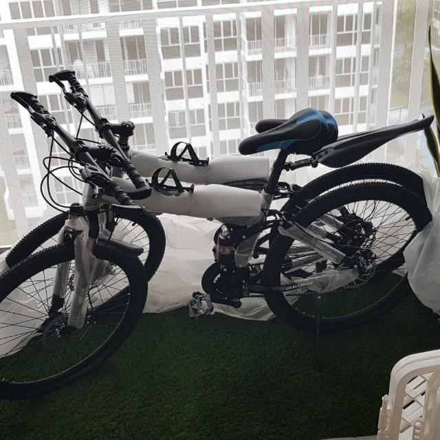 (Brand New) Land Rover G4 Foldable Mountain Bike (Black), Sports ...