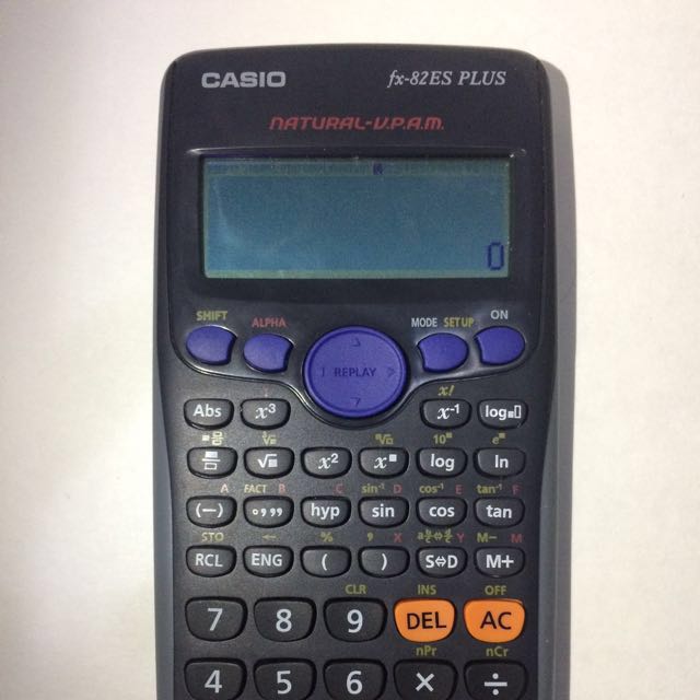Casio fx-82ES Plus Scientific Calculator, Computers & Tech, Office ...