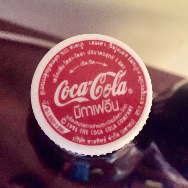 Coca Cola Coke Thailand 1 Litre Glass Bottle, Furniture & Home Living ...