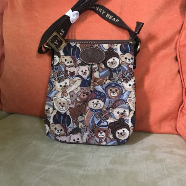 Danny bear sling bag, Women's Fashion, Bags & Wallets, Cross-body Bags ...