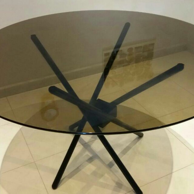 Dining Table 1.2 metre diameter, Furniture & Home Living, Furniture ...