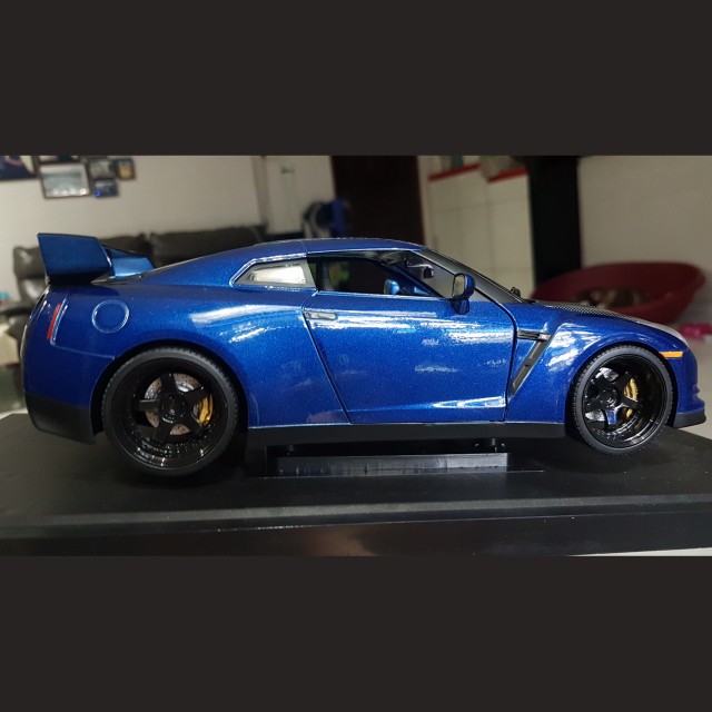 Jadatoys Fast & Furious 7 Brian's Nissan GTR (R35), Hobbies & Toys ...