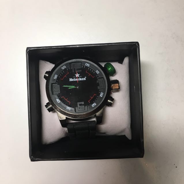 Heineken Watch, Luxury, Watches on Carousell