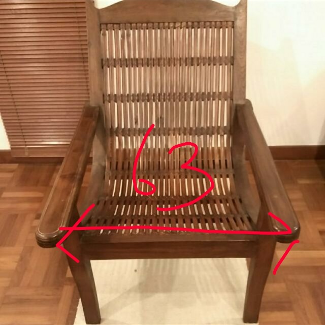 Rattan Reading Chair, Furniture & Home Living, Furniture, Chairs on ...