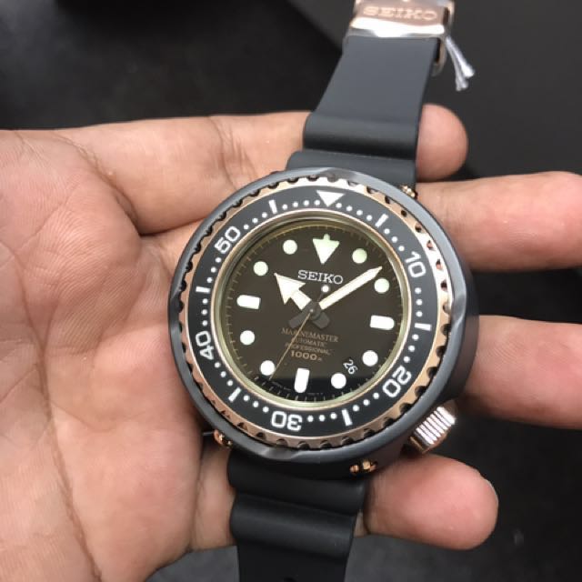 **SPECIAL PRICE** Seiko Marinemaster 1000m Automatic Professional Diver Holy Grail Rose Gold ...