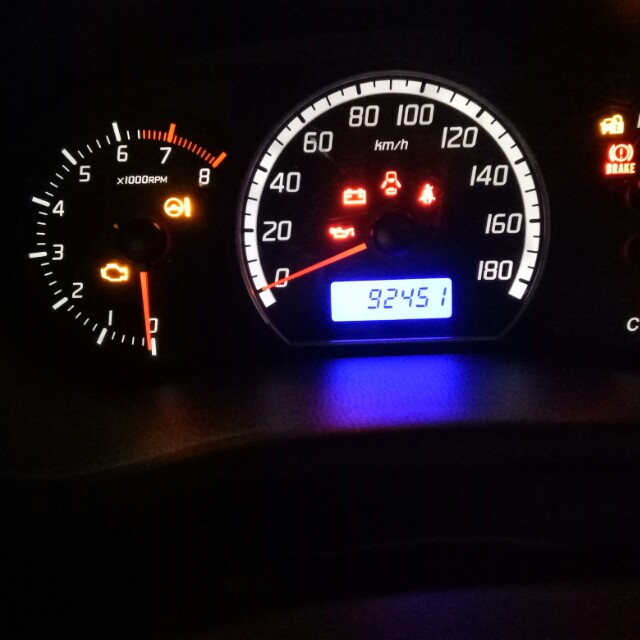 Suzuki swift Pi speedometer led replacement, Car Accessories on Carousell