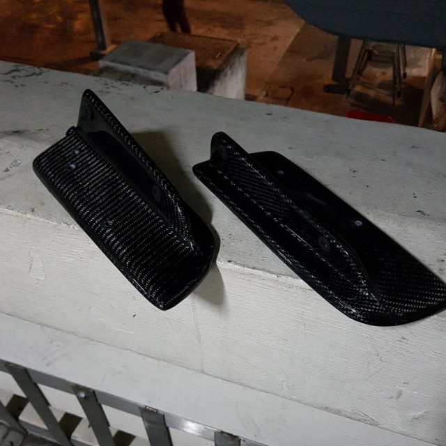 WTS:J's Racing Carbon GT Wing Base Plate, Car Accessories on Carousell