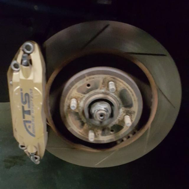 ATS 4 Pot Brake Kit 17" Clearance., Car Accessories on Carousell
