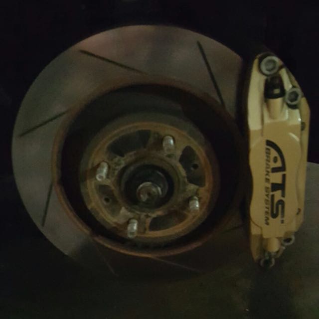 ATS 4 Pot Brake Kit 17" Clearance., Car Accessories on Carousell