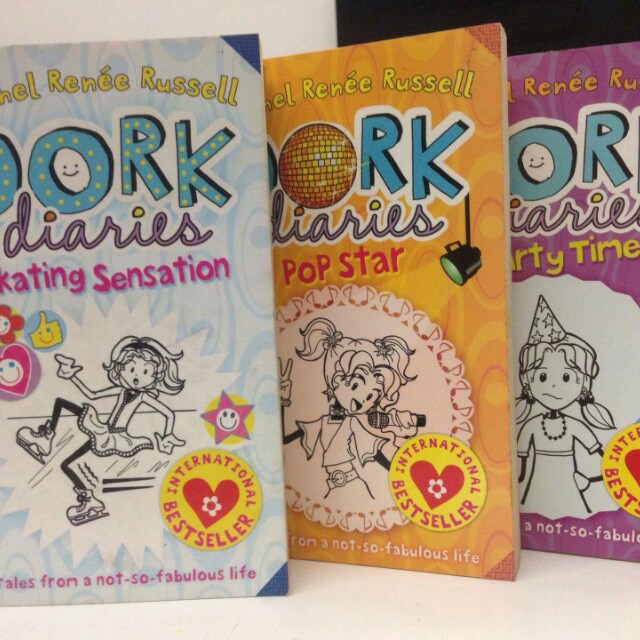 Dork Diaries Collection Rachel Renee Russell, Hobbies & Toys, Books ...