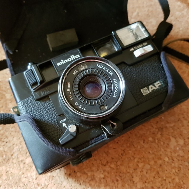 Minolta Hi Matic AF, Photography, Cameras on Carousell