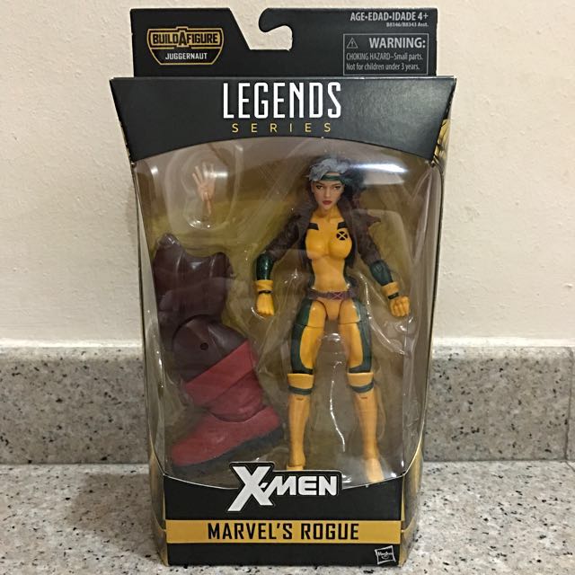 MISB Marvel X-Men Legends Series Rogue (Juggernaut BAF Classics XMC ...