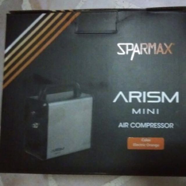 [PRICE REDUCED] SPARMAX ARISM Mini Air Compressor, Furniture & Home ...