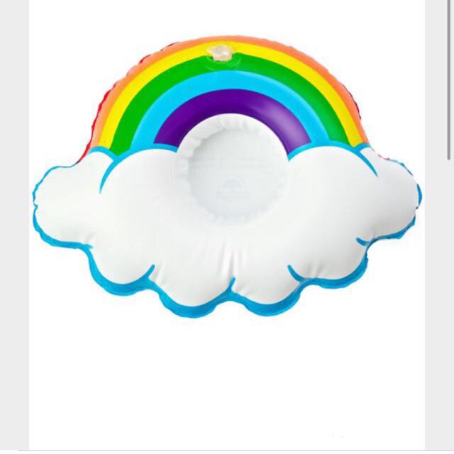Rainbow Drink Float, Everything Else on Carousell