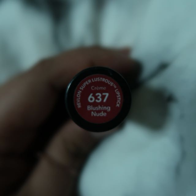 REVLON Lipstick in 637 Blushing Nude, Beauty & Personal Care, Face ...