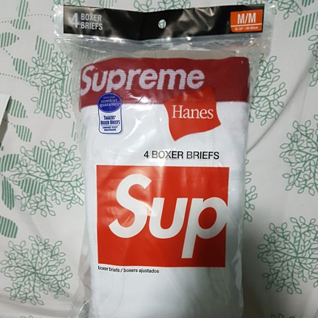 Supreme boxer, Men's Fashion, Bottoms, New Underwear on Carousell