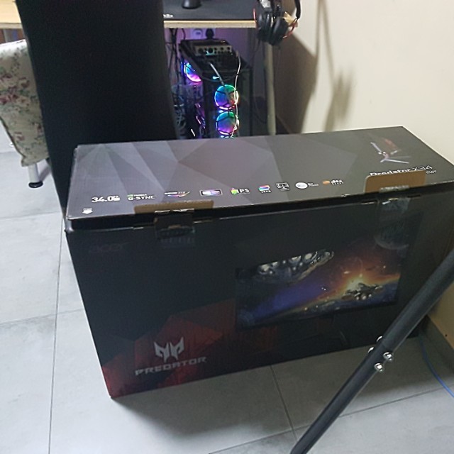 Acer predator x34A, Computers & Tech, Parts & Accessories, Computer ...