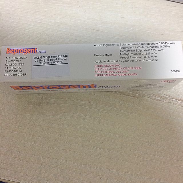 Beprogent Cream, Beauty & Personal Care, Bath & Body, Body Care on ...