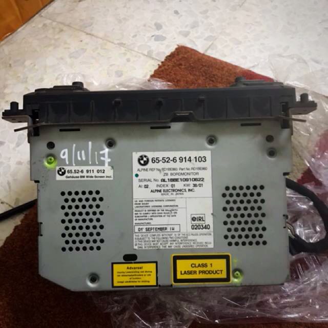 BMW E46 330i Navigation CD Player Radio GPS 16:9 Screen, Auto ...