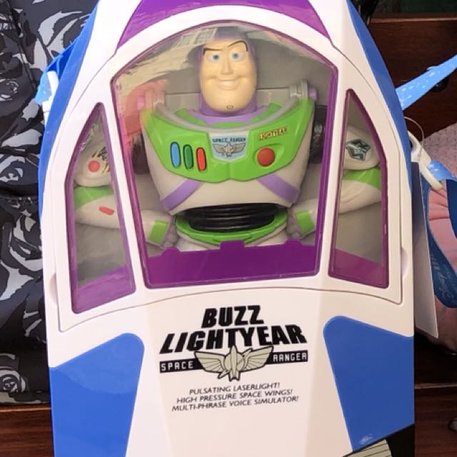 Buzz Lightyear Popcorn Bucket, Hobbies & Toys, Toys & Games on Carousell