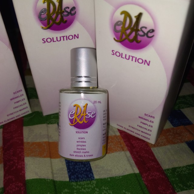 ERASE SOLUTION, Beauty & Personal Care, Face, Face Care on Carousell