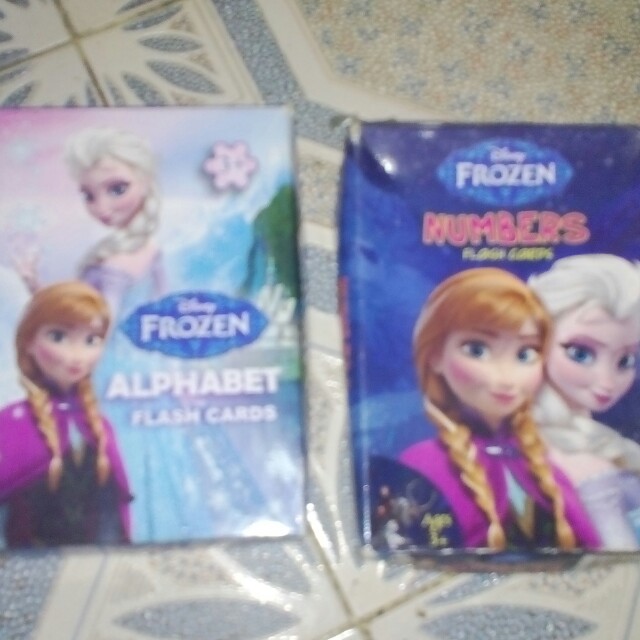 Frozen Flash cards, Hobbies & Toys, Books & Magazines, Children's Books ...