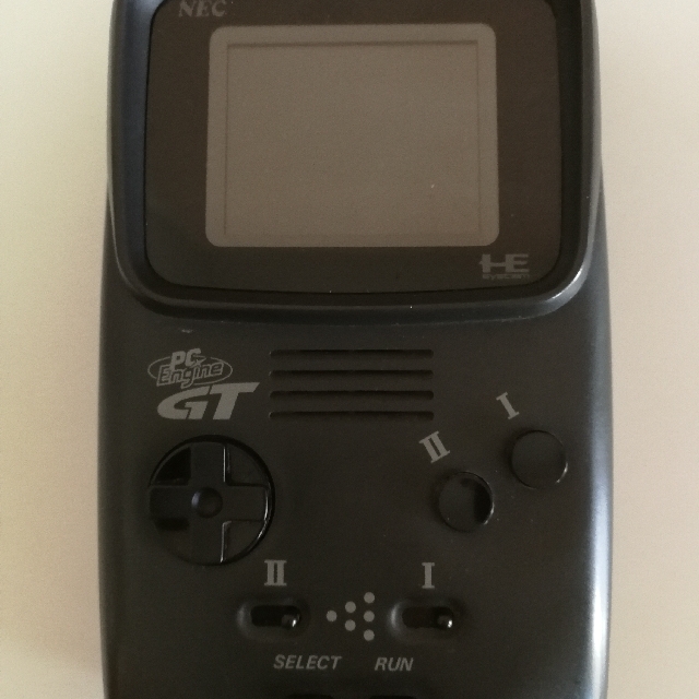 Rare PC Engine GT handheld console, TV & Home Appliances, TV ...