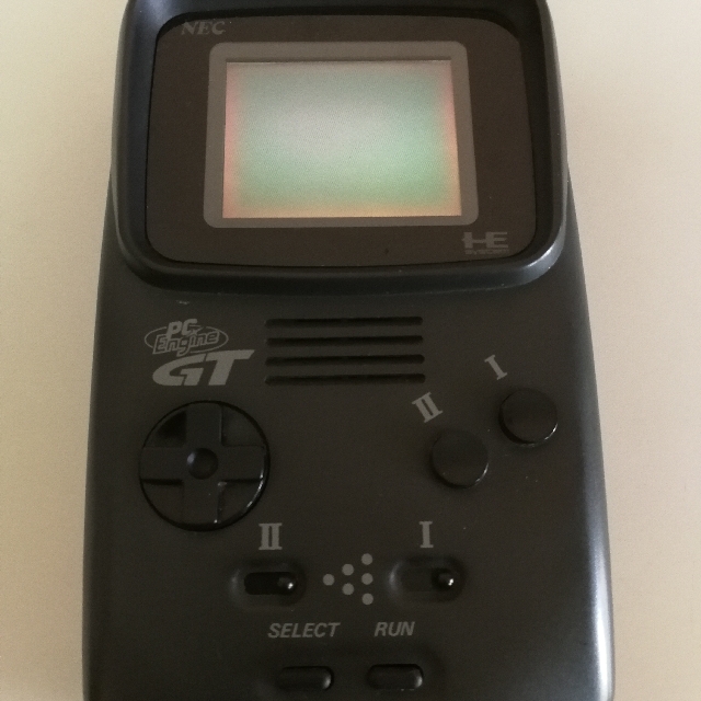 Rare PC Engine GT handheld console, TV & Home Appliances, TV ...