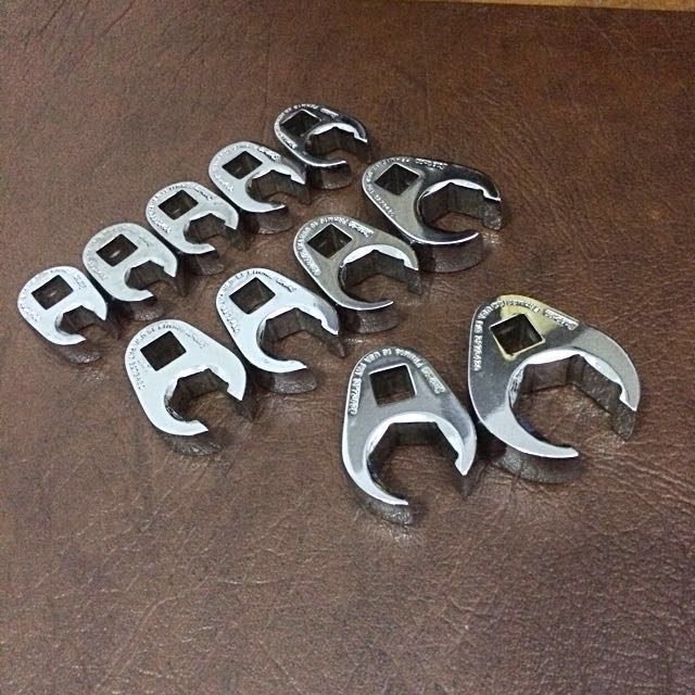 SNAP-ON Crowfoot Wrench Set, Car Accessories on Carousell