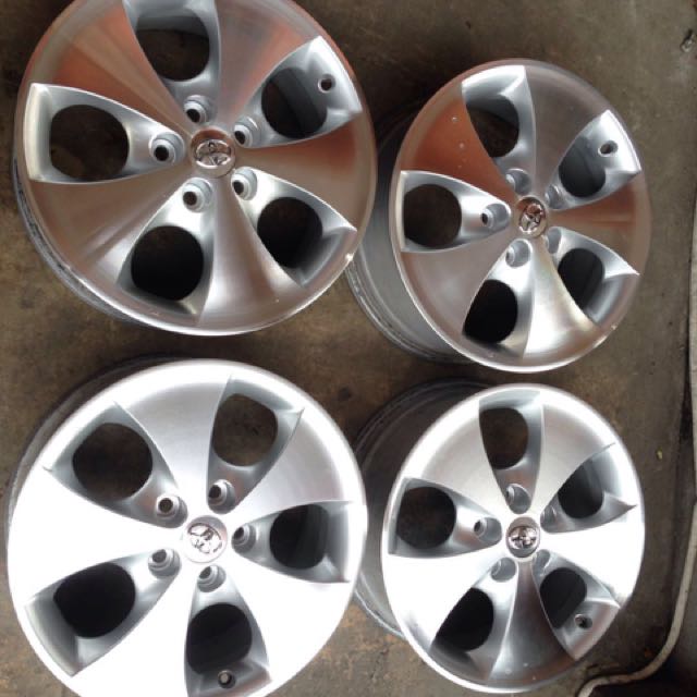 SPORT RIM 17inch ALPHARD ORIGINAL RIM, Auto Accessories on Carousell