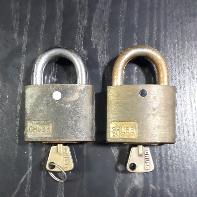 Chubb Padlock, Hobbies & Toys, Memorabilia & Collectibles, Religious ...