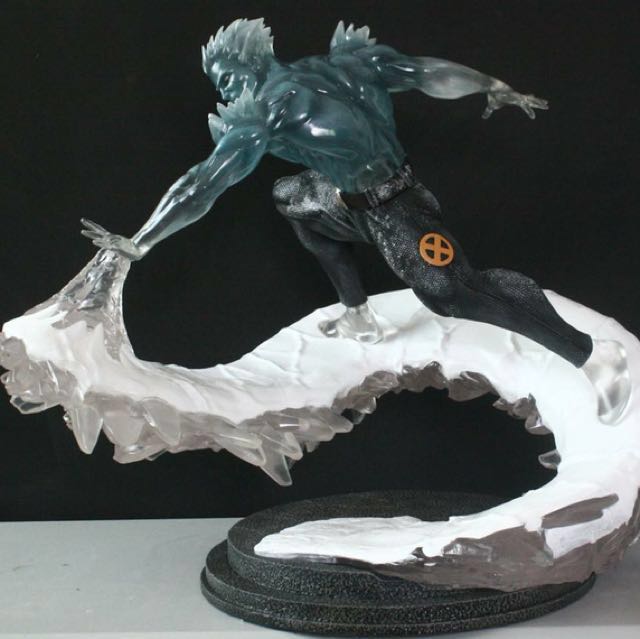 Custom Iceman Statue not sideshow xm studios hot toys, Hobbies & Toys ...