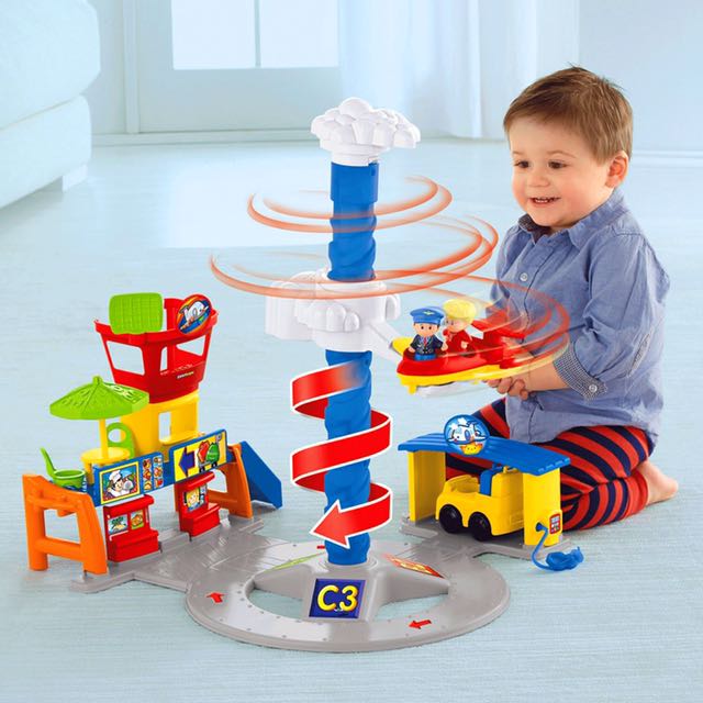 Fisher Price Spinning sounds airport, Babies & Kids, Infant Playtime on ...