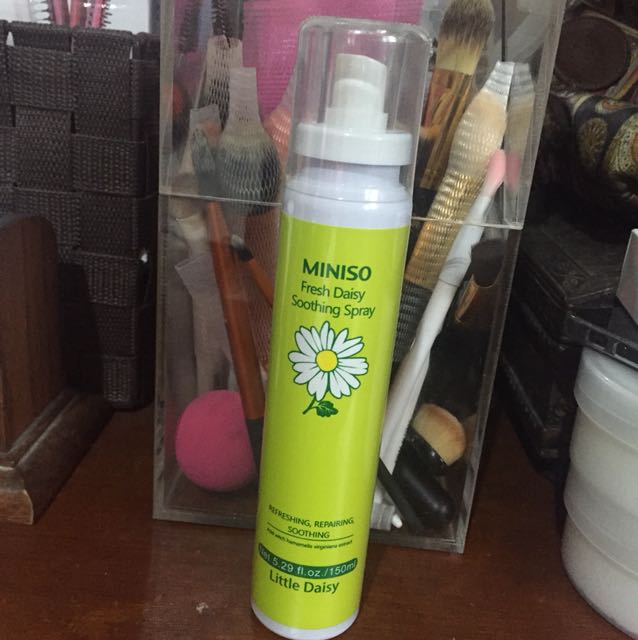 MINISO Fresh Daisy Soothing Spray, Beauty & Personal Care, Face, Face ...