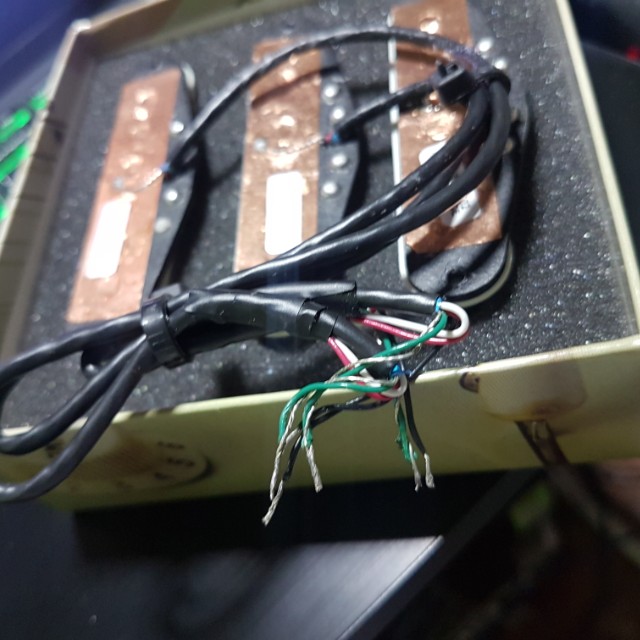 SEYMOUR DUNCAN YNGWIE MALMSTEEN SIG YJM FURY PUCKUPS STK-S10 STACK ...