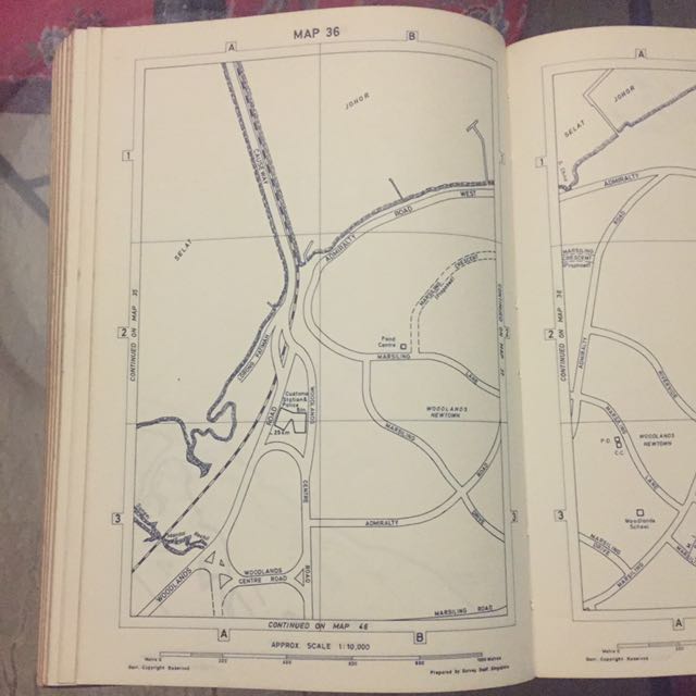 Singapore Old Street Maps 1970s - 1980s, Hobbies & Toys, Books ...