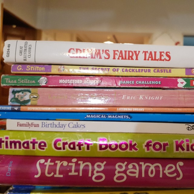 Story books- Geronimo stilton craft art string games, Books ...