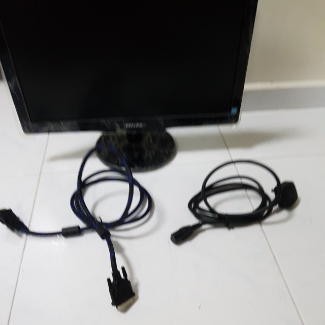 Used philips 20 inch LED monitor, Computers & Tech, Parts & Accessories ...