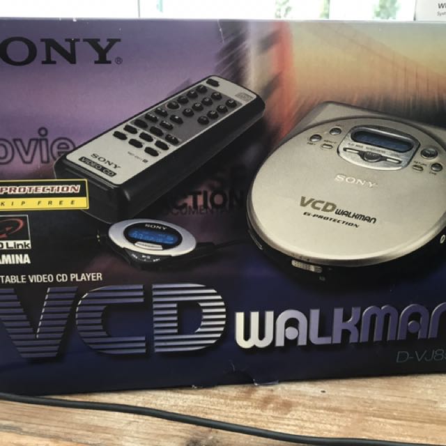 CD Player - Sony VCD / Walkman, Audio, Portable Music Players on Carousell
