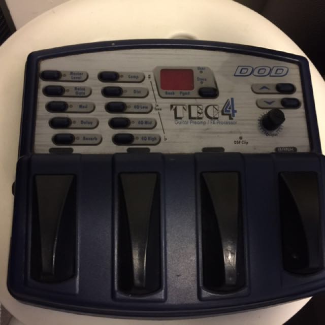 DOD tech-4 multi effect processor, Hobbies & Toys, Music & Media ...