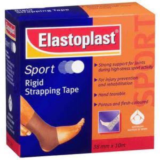 Elastoplast rigid strapping tape, Sports Equipment, Exercise & Fitness, Toning & Stretching ...