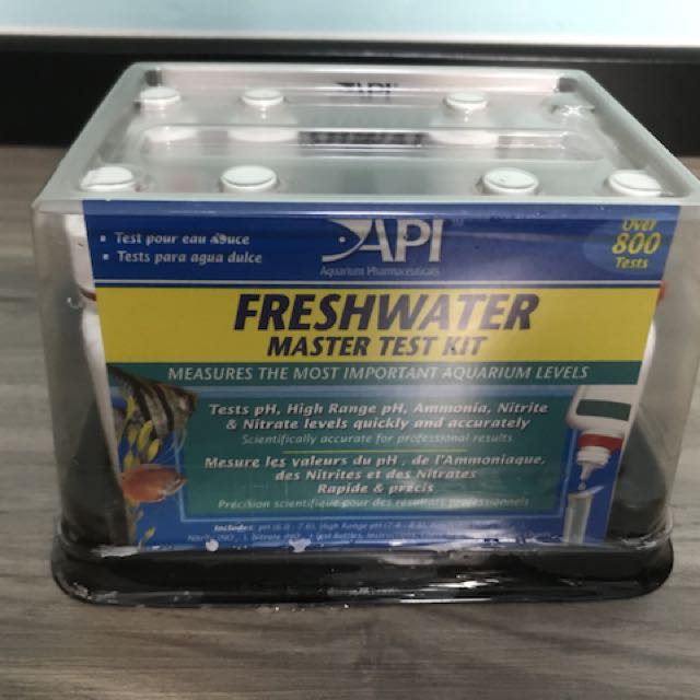 Fish tank API freshwater Master Test Kit, Pet Supplies, Homes & Other ...