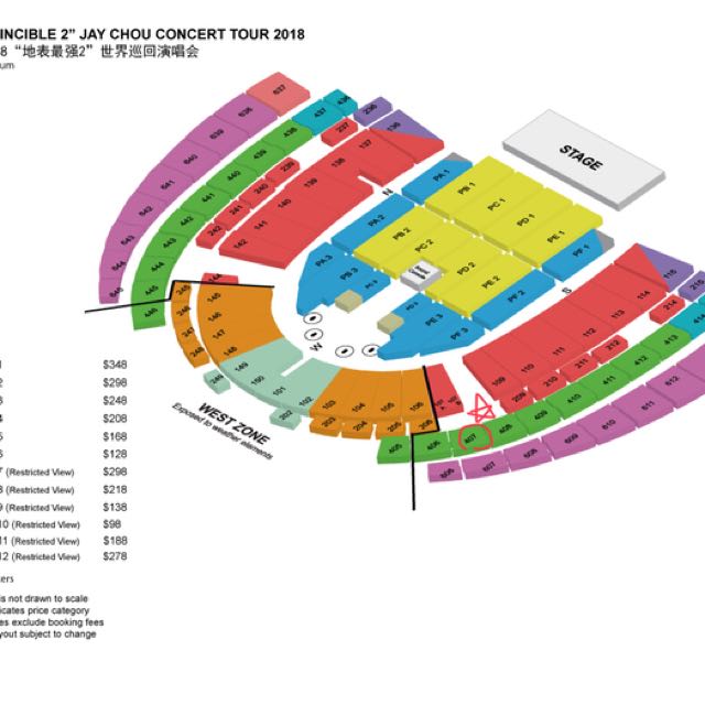 Jay Chou Concert Ticket, Tickets & Vouchers, Event Tickets on Carousell