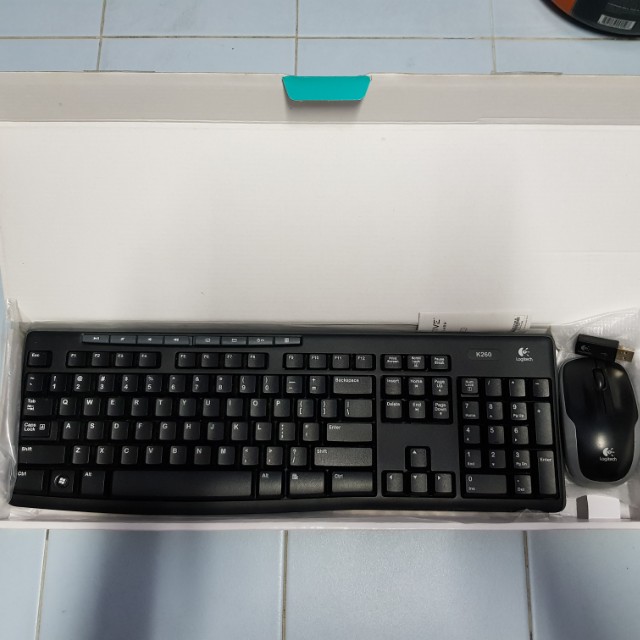 Logitech MK260 Wireless Keyboard & Mouse combo, Computers & Tech, Parts ...