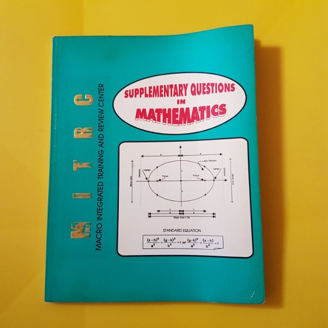 Mathematics Reviewer for ECE board exam, Hobbies & Toys, Books ...