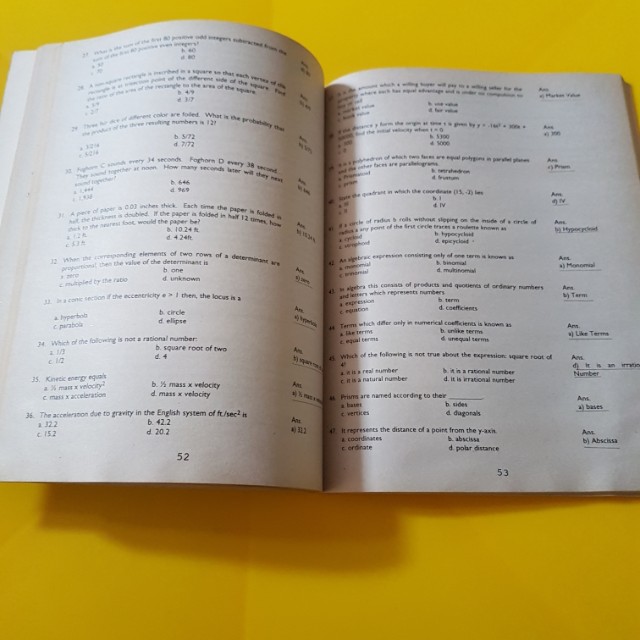 Mathematics Reviewer for ECE board exam, Hobbies & Toys, Books ...