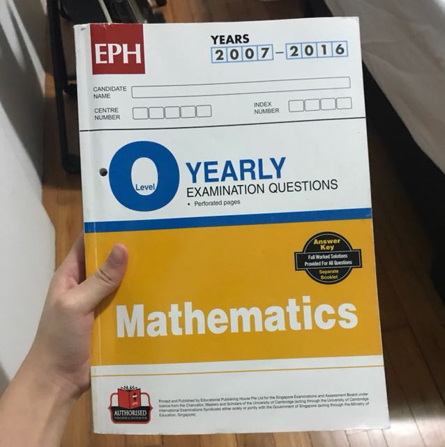 O level E Math 10 year series, Hobbies & Toys, Books & Magazines ...