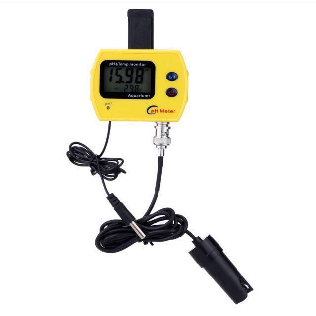 PH-991 2 in 1 pH Tester / Thermometer ATC Liquid Acid-Bases Meter ...